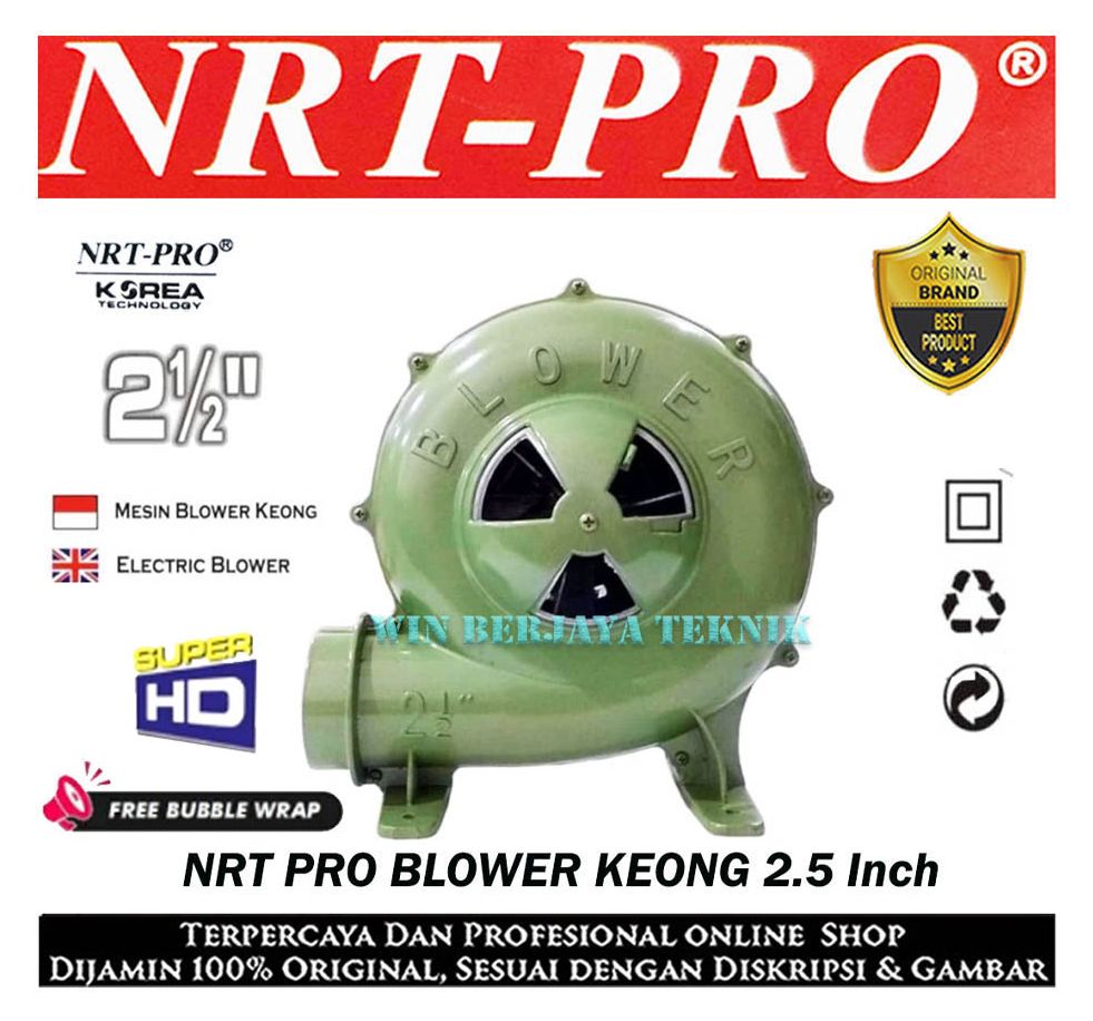 NRT PRO Mesin Blower Keong 2.5 Inch Elektrik Electric Blower 2.5Inch 2.5" 2 1/2" KOREA ...