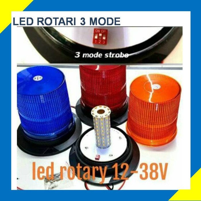 Lampu Rotary Led 12V - 24V 5 Inc | Lazada Indonesia
