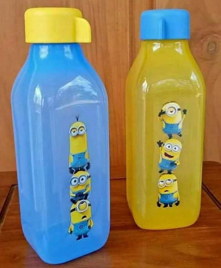 MINION BOTTLE BOTOL GAMBAR MINION ORI TUPPERWARE ECER - 1PCS | Lazada Indonesia