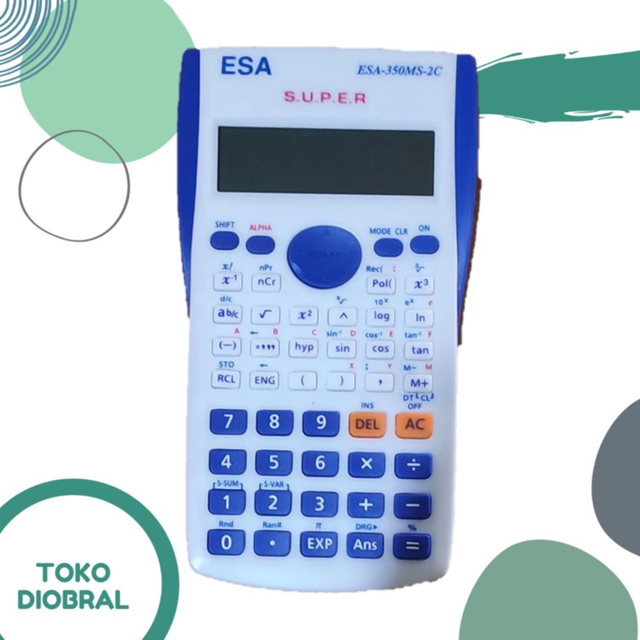 Kalkulator Ilmiah 350 Scientific Calculator Gratis Baterai | Lazada ...