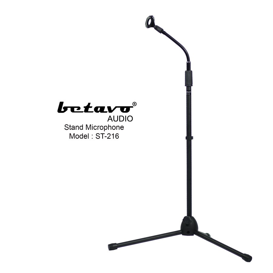 STANDING MIC LANTAI BETAVO ST 216 PROFESSIONAL STAND MICROPHONE ...