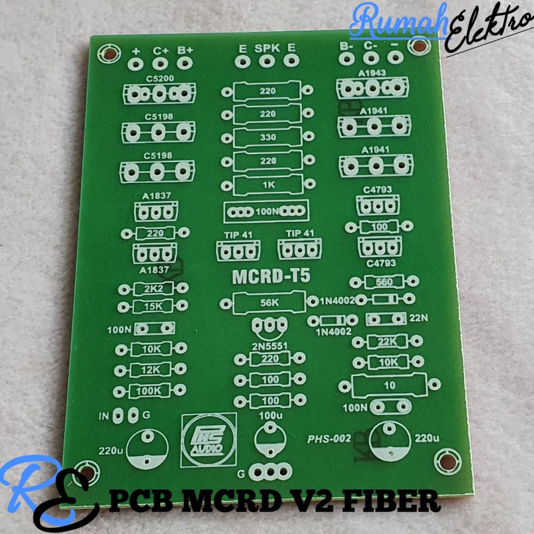 PCB PA MCRD V2 Fiber For Speaker 18 inch | Lazada Indonesia