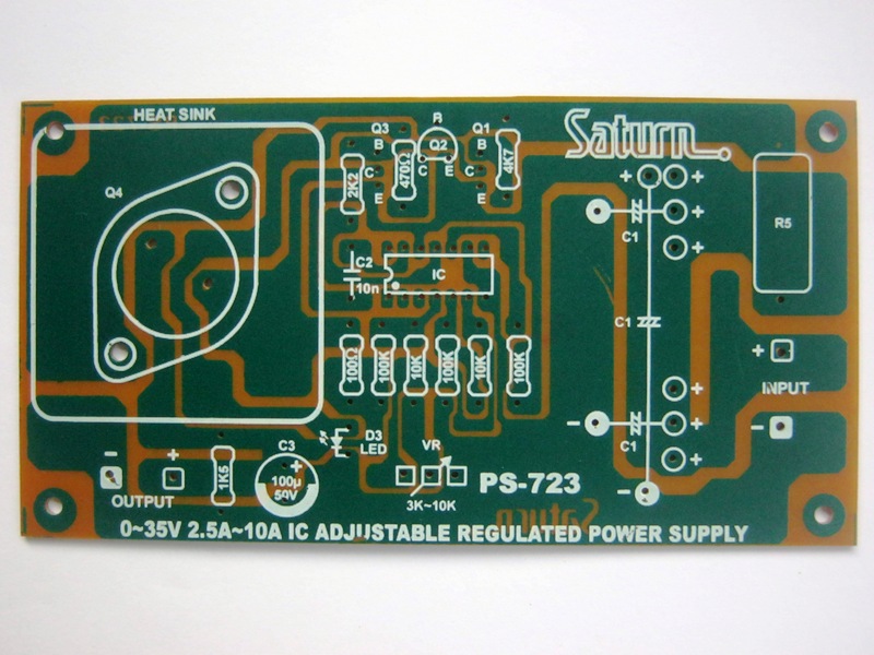 PCB Adjustable Regulated Power Supply PS723 | Lazada Indonesia