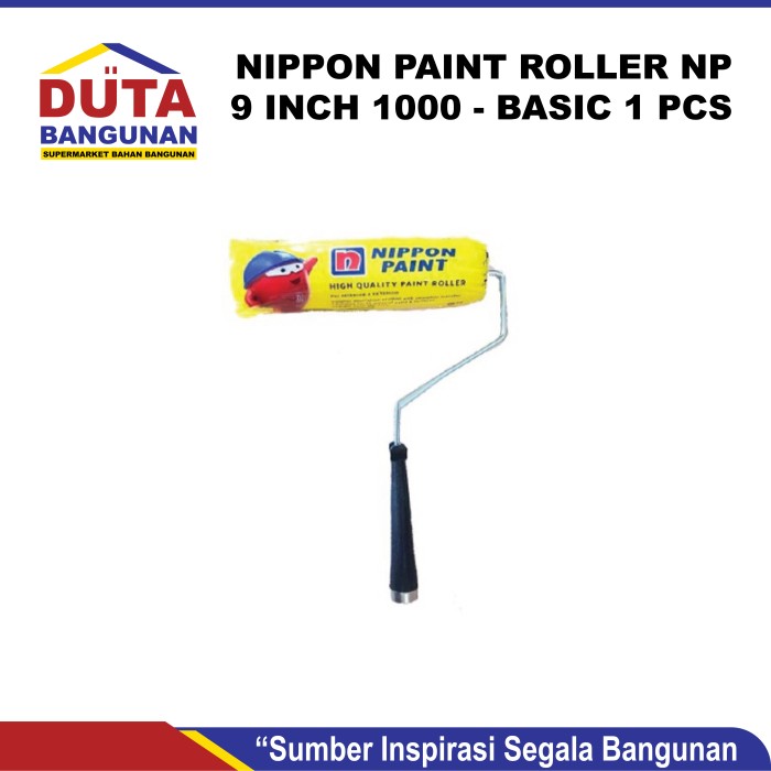 Kuas Roll Cat Besar Nippon Paint / Kuas Roll Besar - 4 inch | Lazada ...