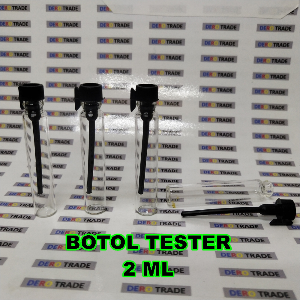 BOTOL TESTER SAMPEL SAMPLE KACA STICK. 2 ML. BOTOL TESTER LIDI. HARGA ...