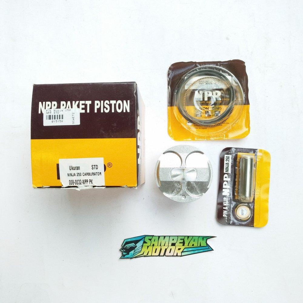 Piston Seher Seker Kit Set NPP Kawasaki Ninja 250 Karbu Karburator Over ...