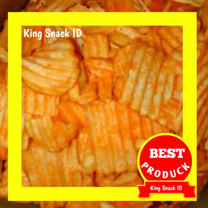 CHUBA KRIPIK SINGKONG BALADO - KERIPIK CHUBA ( SNACK KILOAN ) 250 GRAM ...