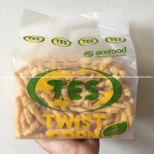 Tes Twist Corn Jagung BBQ / Stick Jagung / Twist Corn/Corn Stick/Snack ...