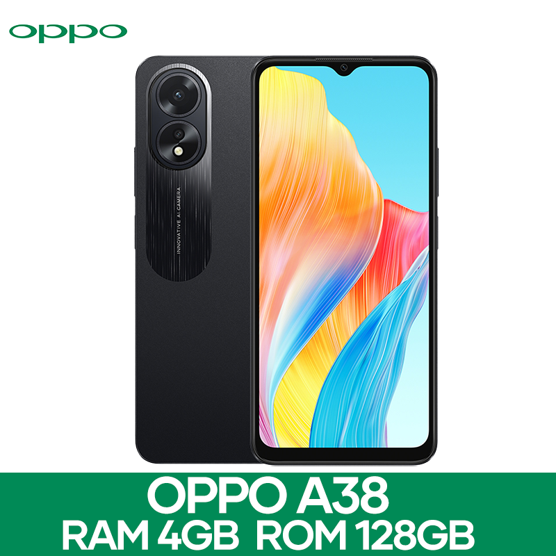 OPPO A58 A38 RAM 6+6GB Extended ROM 128GB NFC 33W SUPERVOOC Dual Kamera ...