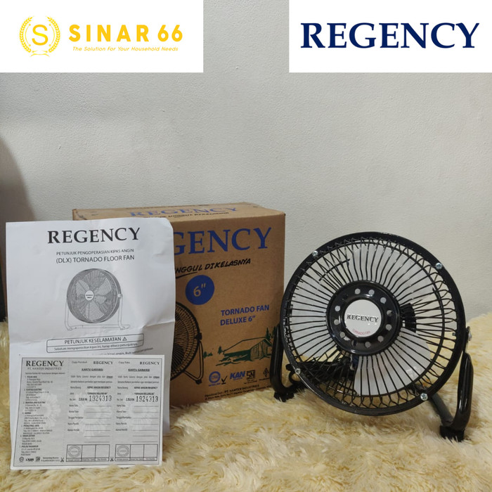 REGENCY TORNADO FAN DELUXE 6" KIPAS ANGIN KECIL | Lazada Indonesia
