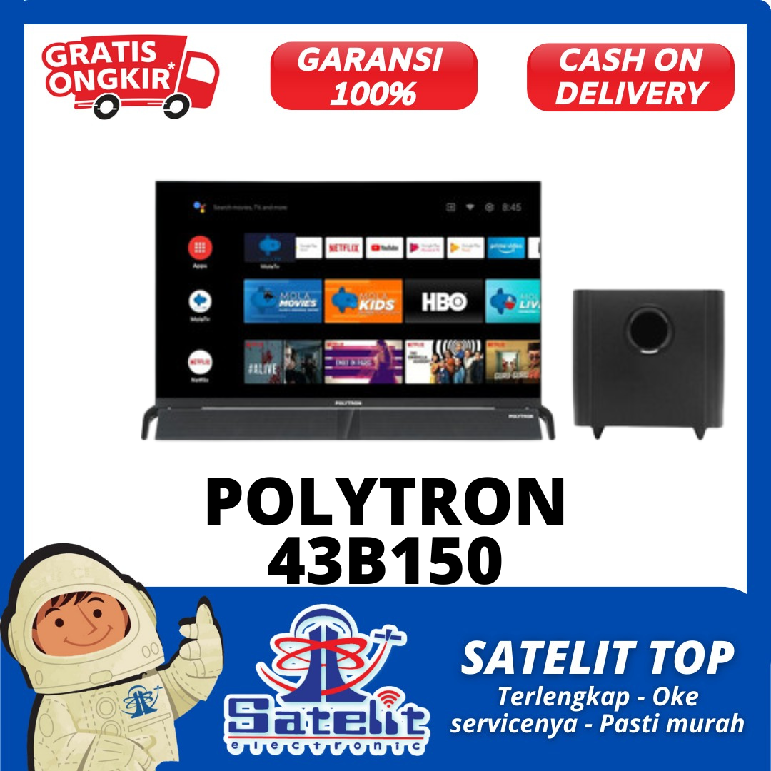 Polytron LED TV 43B150 | Lazada Indonesia