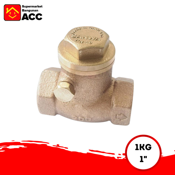 Sanwa Swing Check Valve (Klep Cek), Model CV 25, Size 1" | Lazada Indonesia