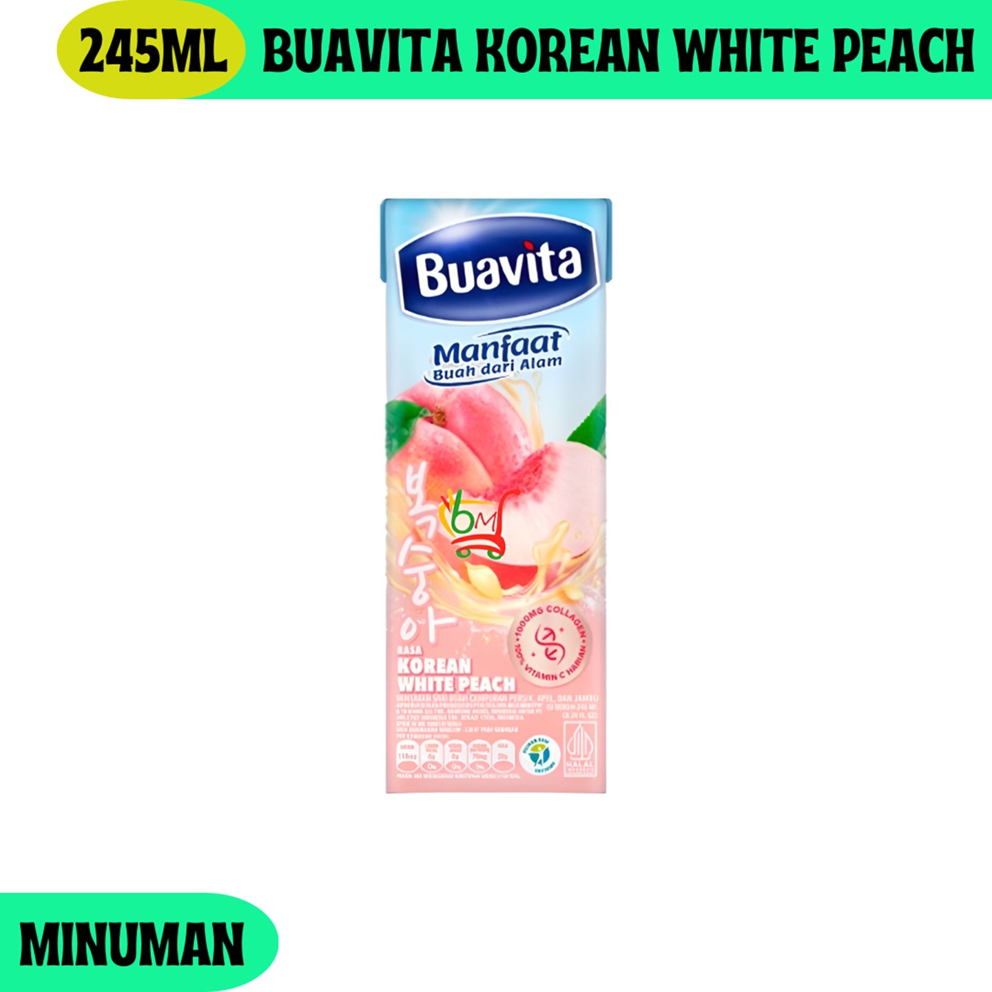 Buavita Peach Minuman Buah dari Alam dengan Buah Berkualitas dan ...