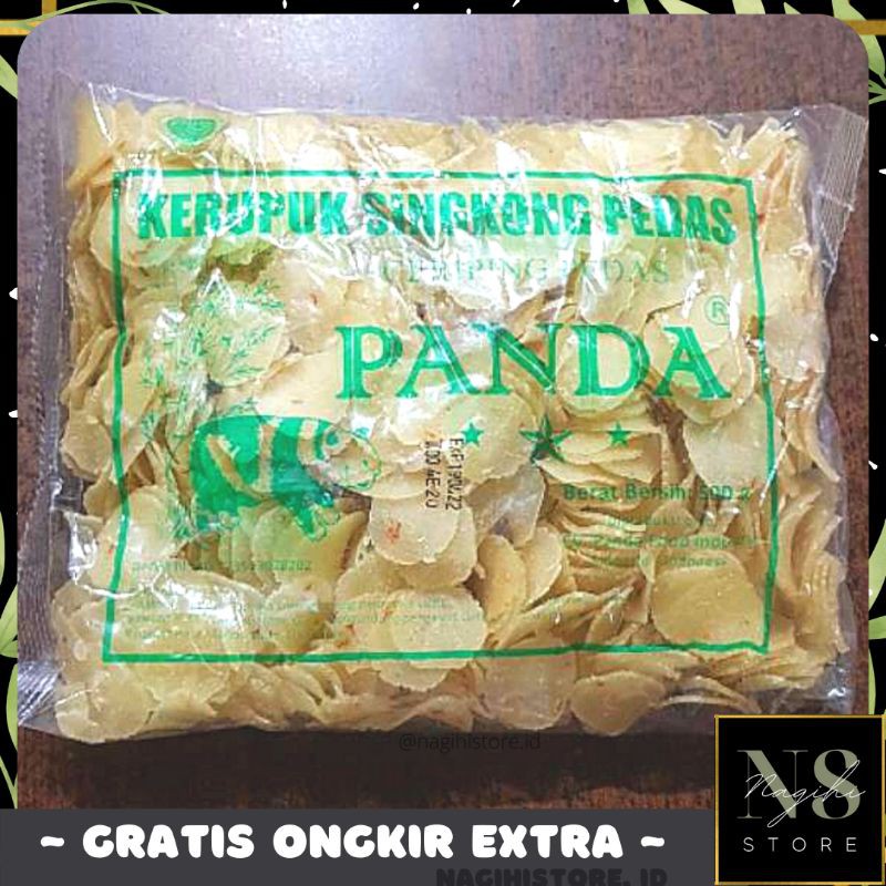 KERUPUK SINGKONG PEDAS MEREK PANDA | Lazada Indonesia
