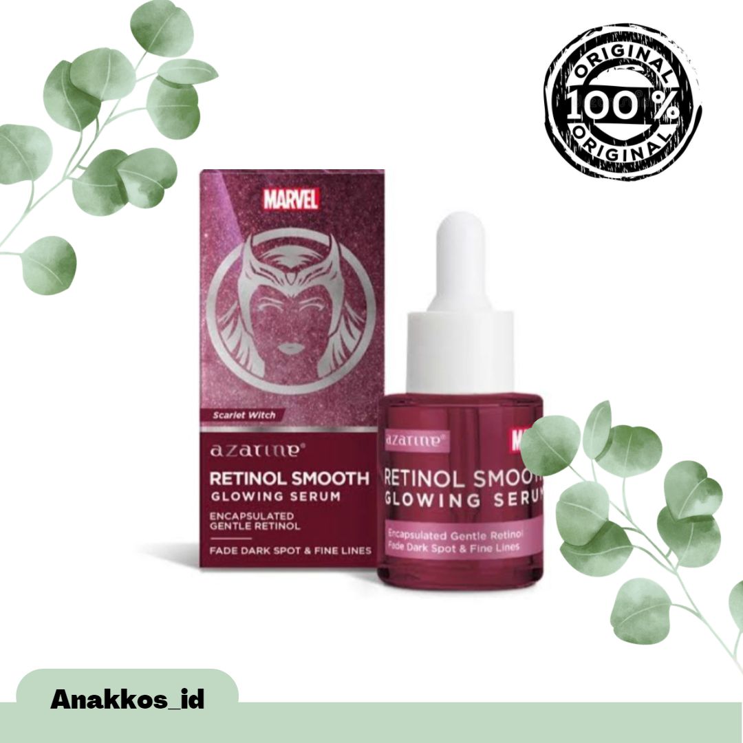 Azarine Retinol Smooth Glowing Serum 20ml | Lazada Indonesia