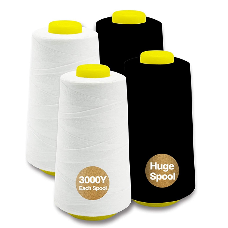 8 Pack Thread Cones 3000 Yards Each Spool Sewing Thread All-Purpose ...