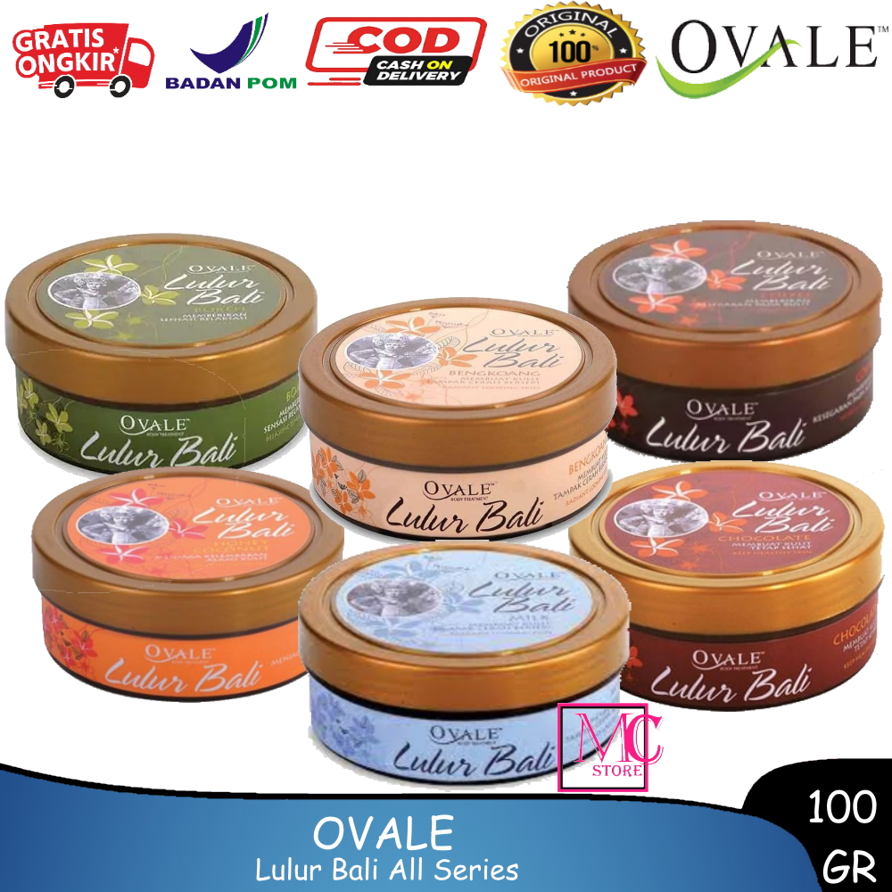 Ovale Lulur Bali 100gr ( Body Scrub / Lulur Badan / Lulur Herbal ...