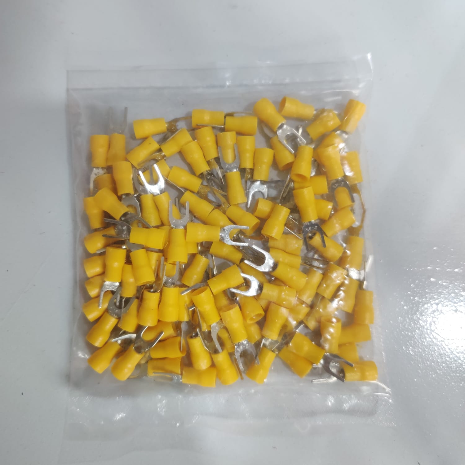 Skun Kabel Y SV 2-4 1 PACK ISI 100PCS Skun Garpu Warna | Lazada Indonesia