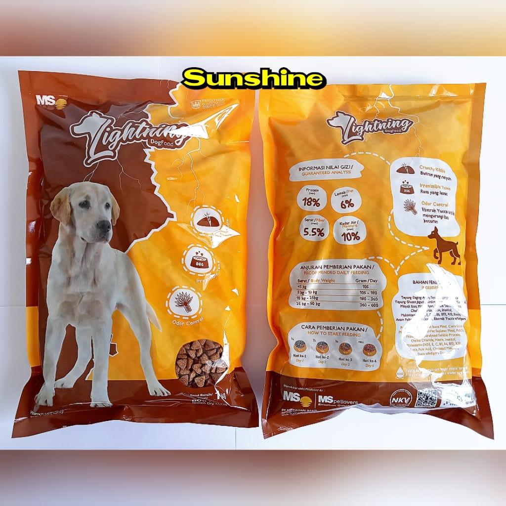 Starry / Lightning Dog 800gr Dry Food - Makanan Kering Anjing | Lazada ...