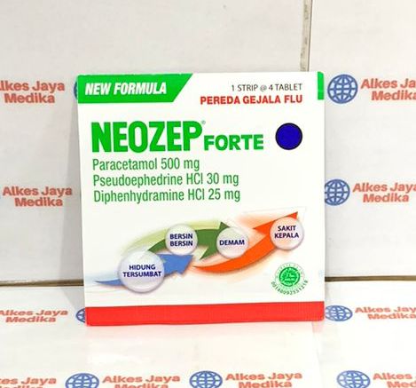 NEOZEP FORTE Tablet - Obat Batuk Pilek | Lazada Indonesia