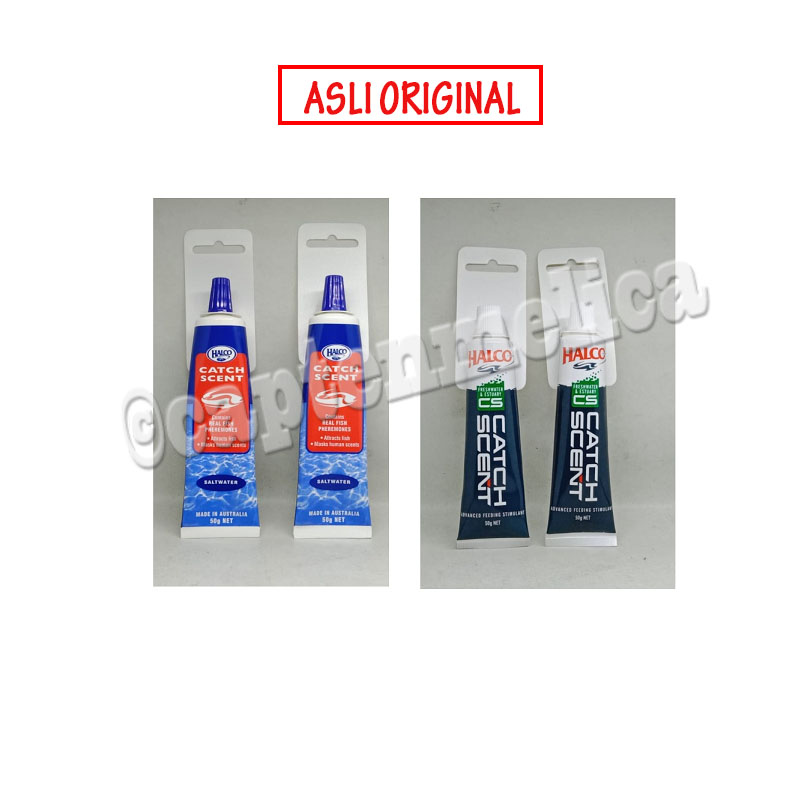 ASLI Umpan Ikan Halco Esen Essen Essence Scent Freshwater Saltwater ...