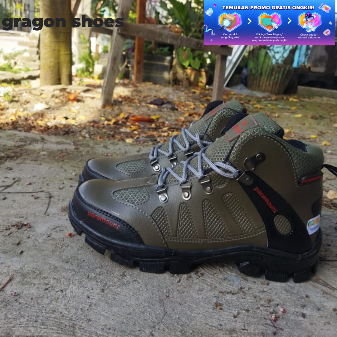 SEPATU SAFETY SEPATU OUTDOR SEPATU KERJA SEPATU BOOTS PARAMOUNT ...