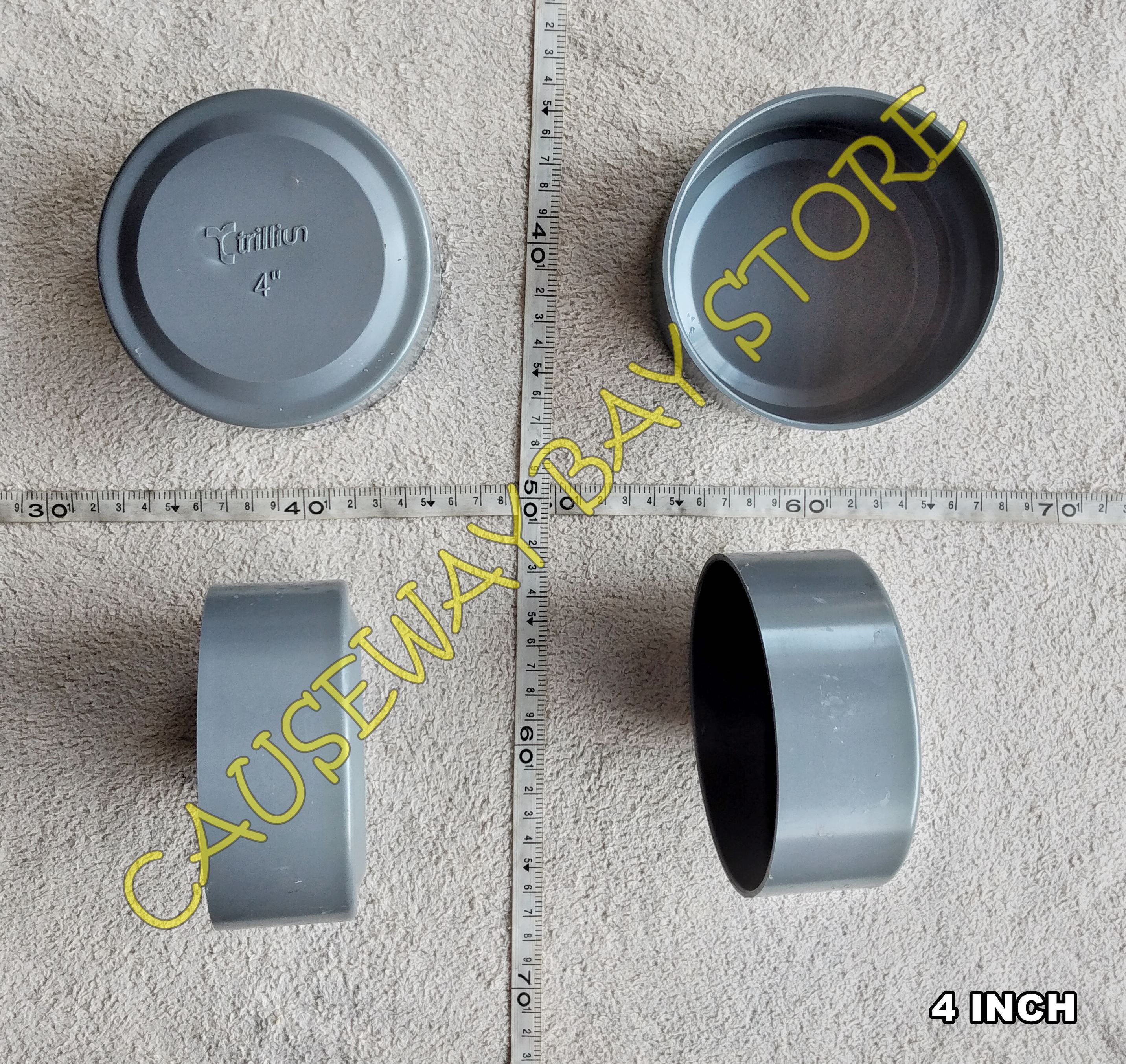 DOP / TUTUP PVC 4 INCH TRILLIUN HARGA 1 DUS (65pcs) | Lazada Indonesia