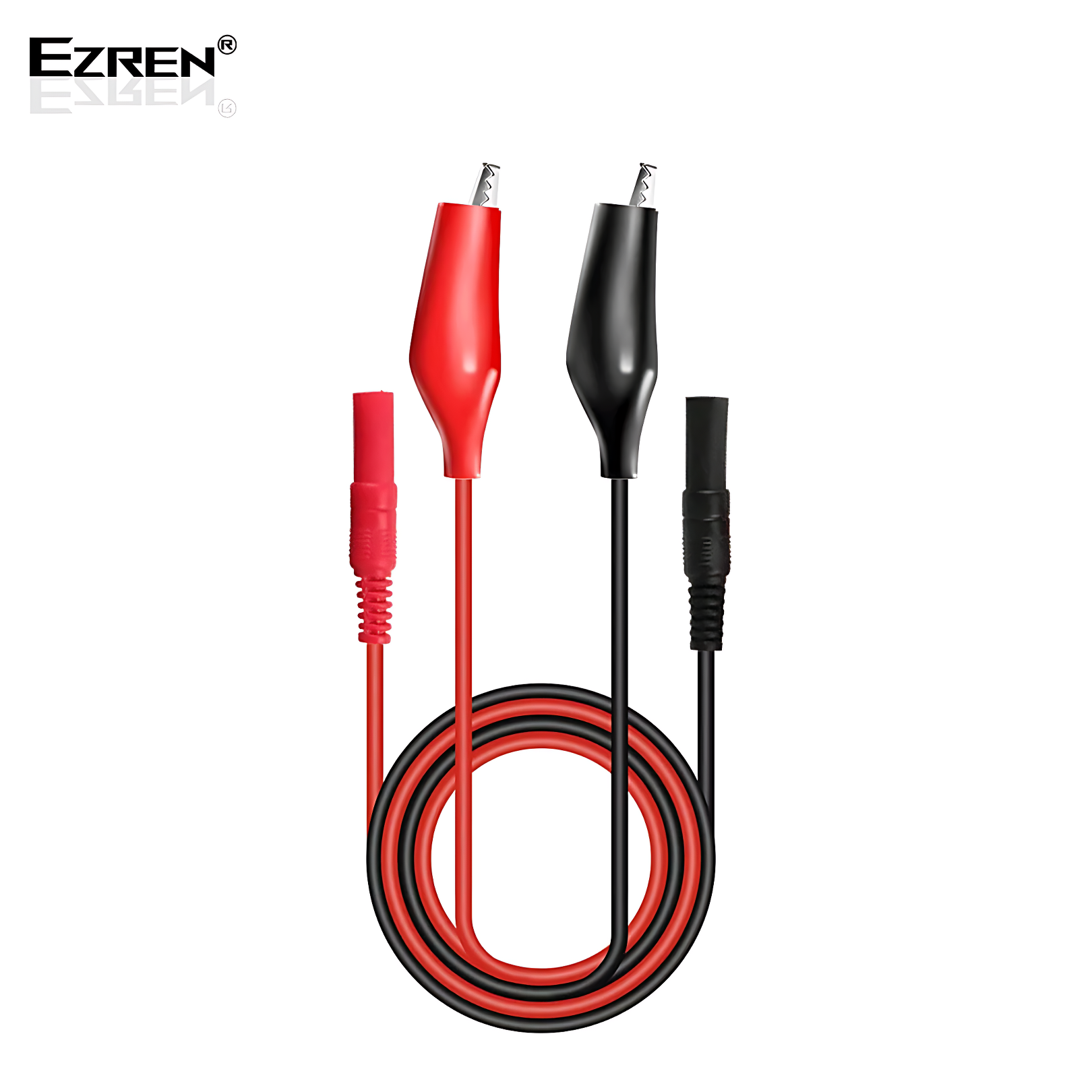 Ezren EZ-0450 Kabel Multitester Alligator Crocodile Clip Merah Hitam ...