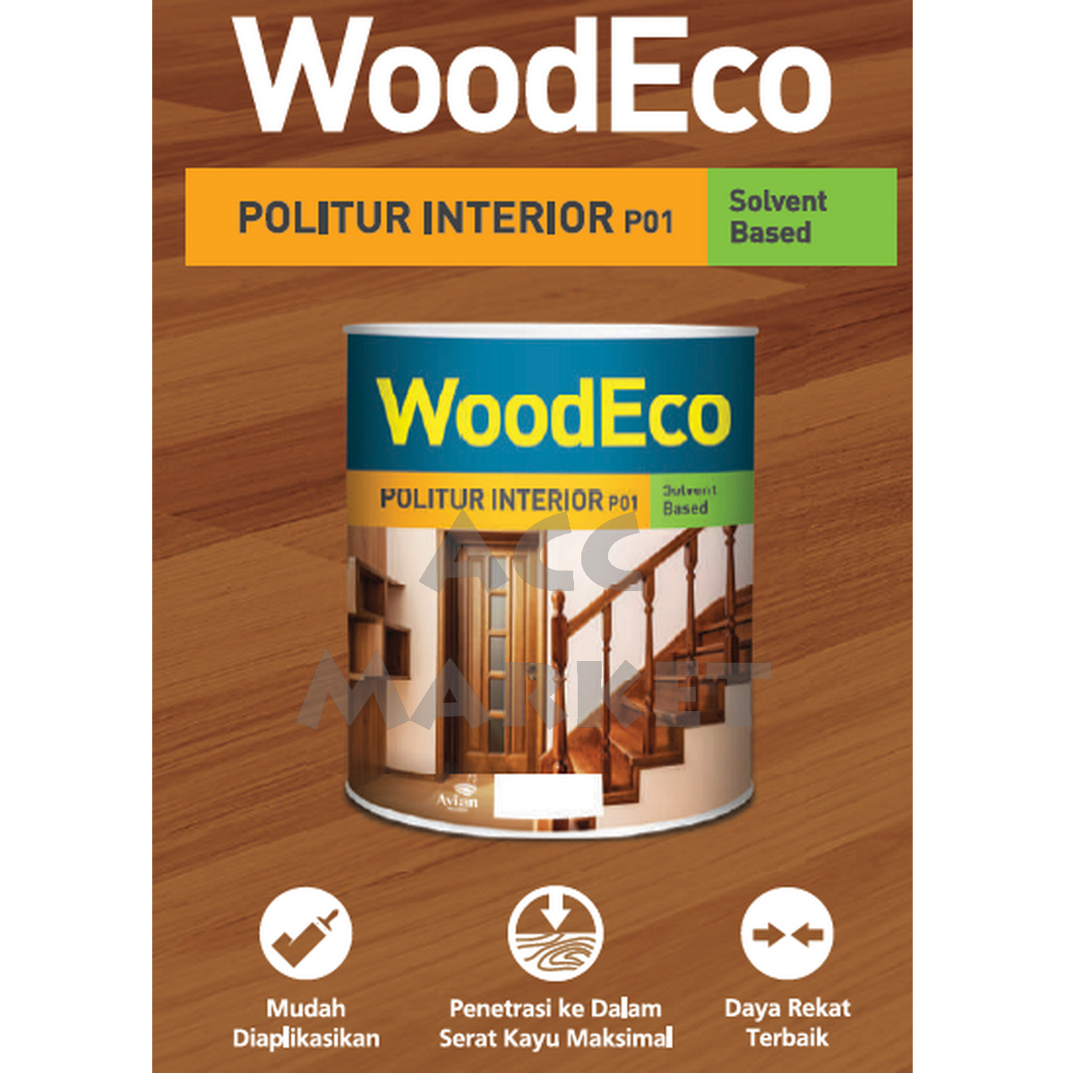 Cat Kayu Politur Woodeco Avian Solvent Base Plitur | Lazada Indonesia