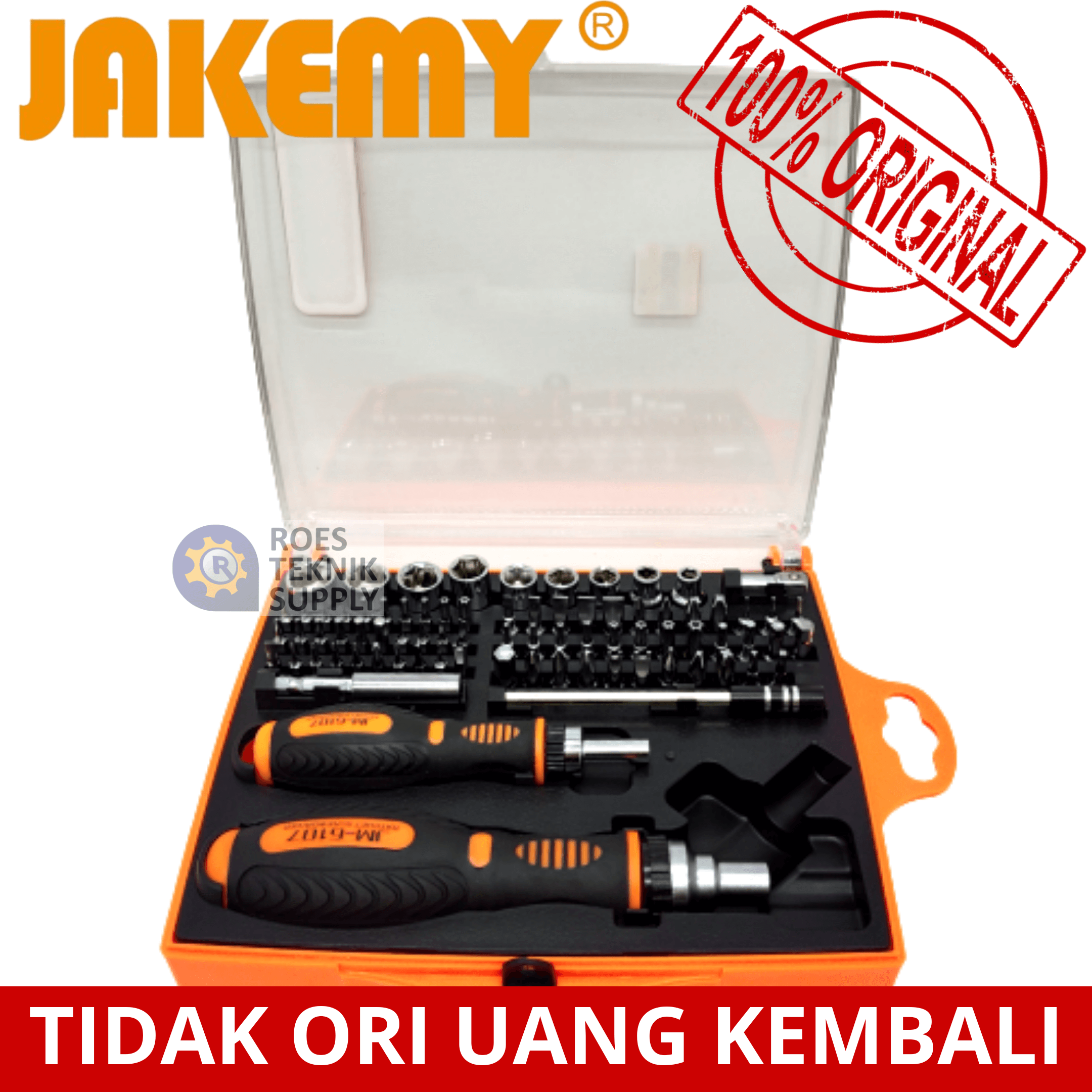 Tool Repair Obeng Set 79 in 1 Teknisi Hp / Komputer JAKEMY JM-6107 ...