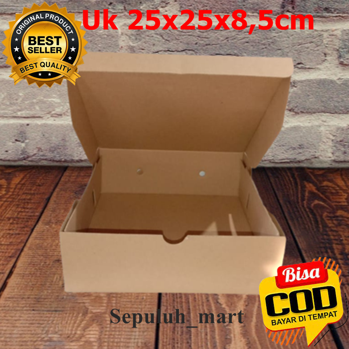 Kardus makanan/kardus kotak nasi/hampers/packing/kotak kado/kardus ...