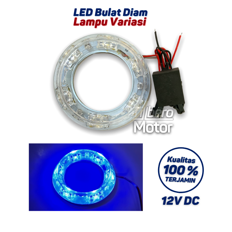 Lampu variasi motor Kedip Lampu Tambahan Bulat motor | Lazada Indonesia