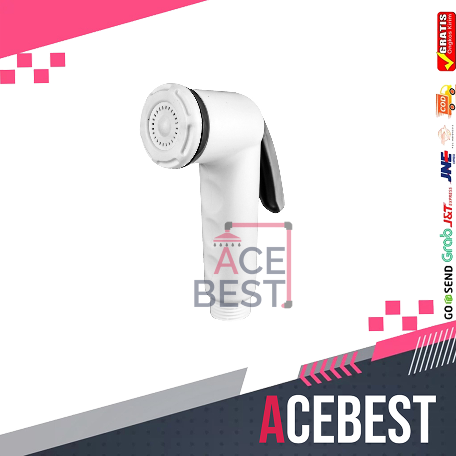 ACEBEST Semprotan Closet Jet Bidet Spray Semprotan Toilet Shower Toilet ...