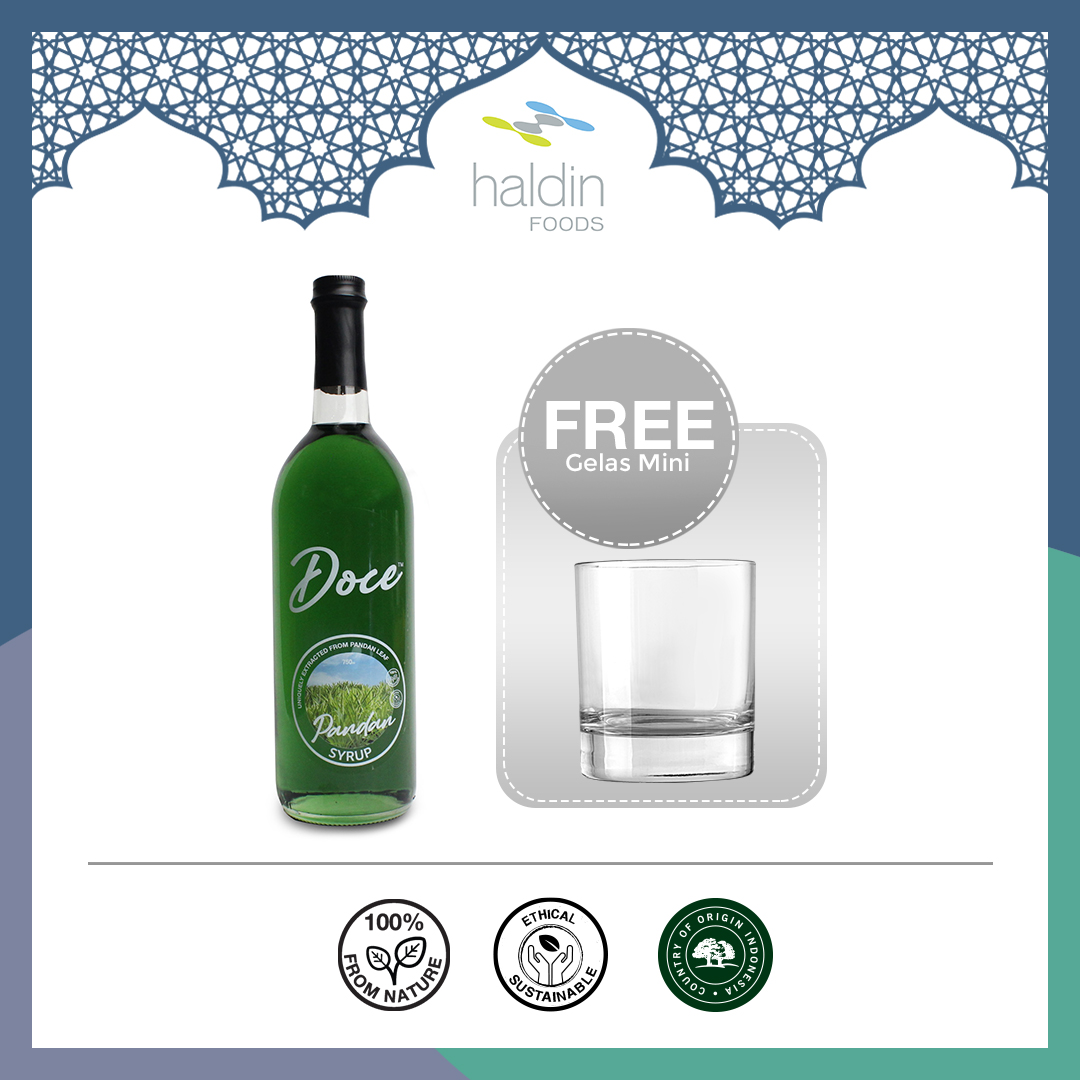 haldinfoods Doce™ Pandan Syrup Sirup Ekstrak Pandan - 750 ml | Lazada ...