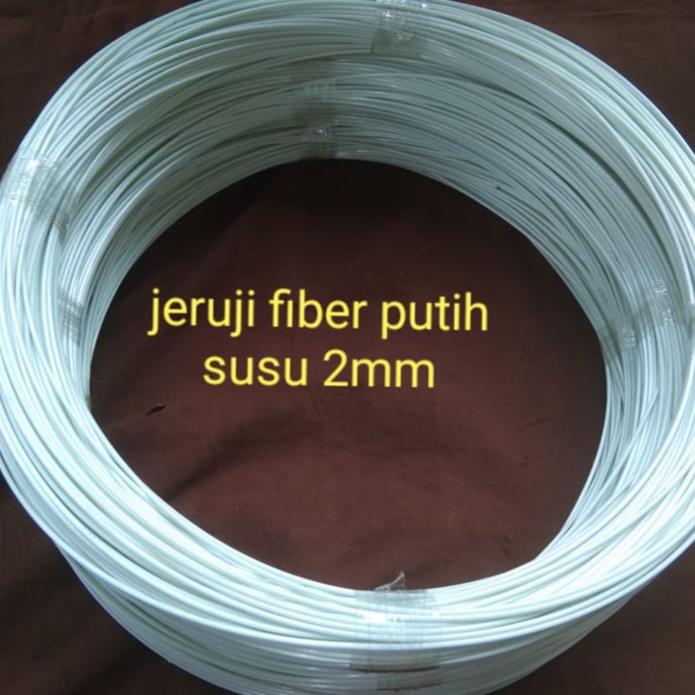 JERUJI FIBER PUTIH SUSU 2MM TEEBAIK | Lazada Indonesia