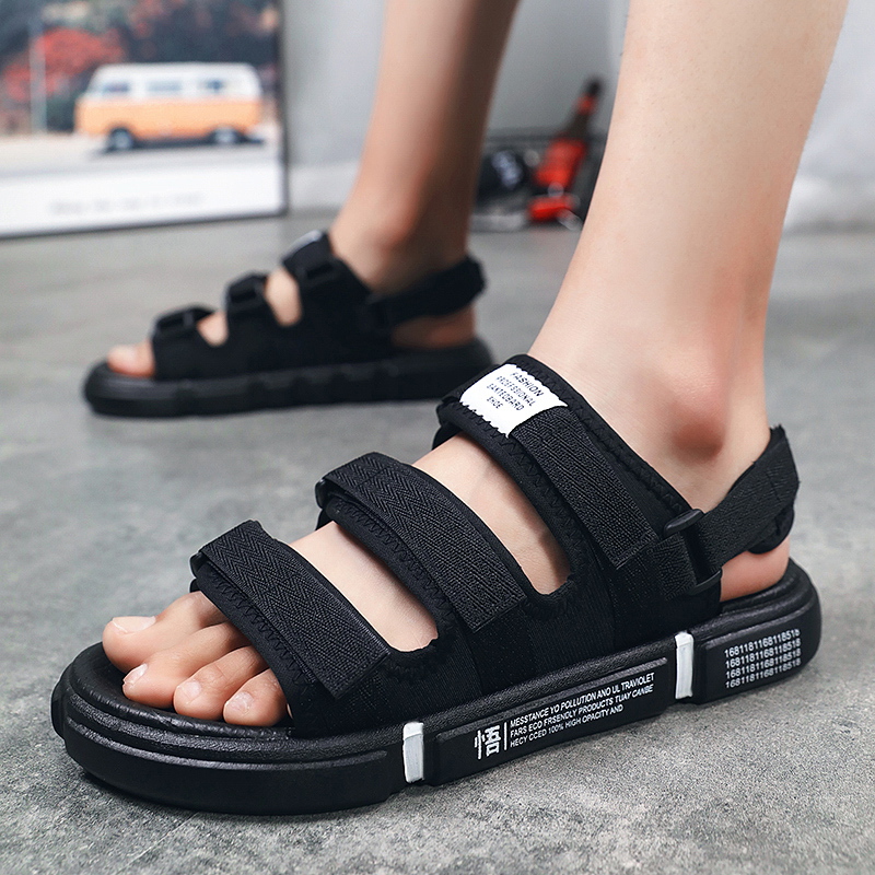 【JAPSOM】35-45 Ukuran sendal pria slop sendal pria kekinian sandal pria ...