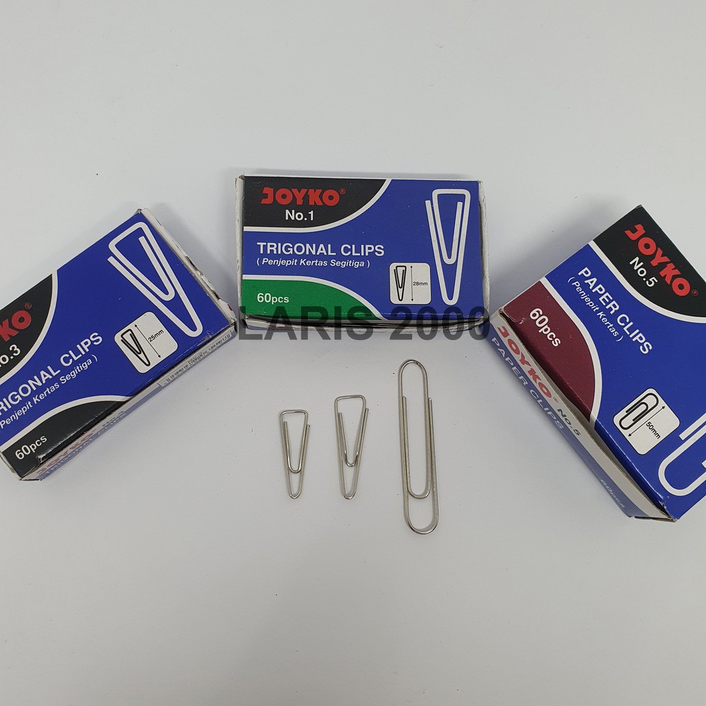 Clip Kertas Joyko No 1 3 5 | Lazada Indonesia