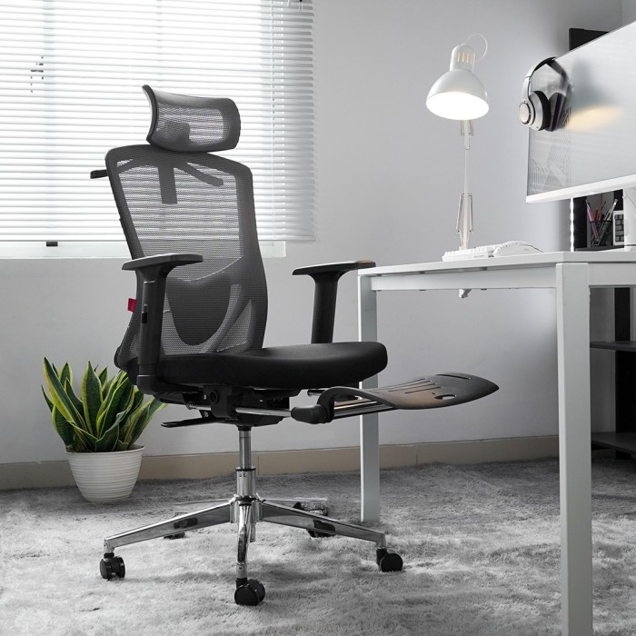 Fantech OCA259/OC-A259 Kursi Kantor Kerja Jaring Premium Office Chair ...