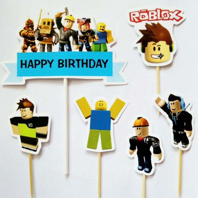 topper toper hiasan kue cake tart ulang tahun happy birthday karakter ...