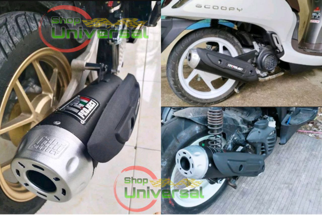 KNALPOT TZM PROJECT RACING BEAT SCOPY VARIO125 150 OLD DAN NEW NMAX ...