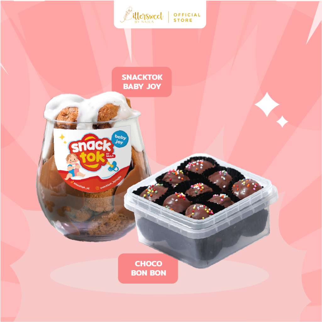Bittersweet by Najla Snacktok Baby Joy + Choco Bonbon | Lazada Indonesia