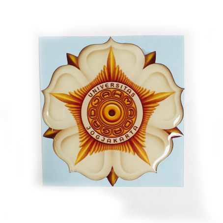 Stiker Emblem LOGO UNIVERSITAS GADJAH MADA JOGJAKARTA (UGM) Timbul ...