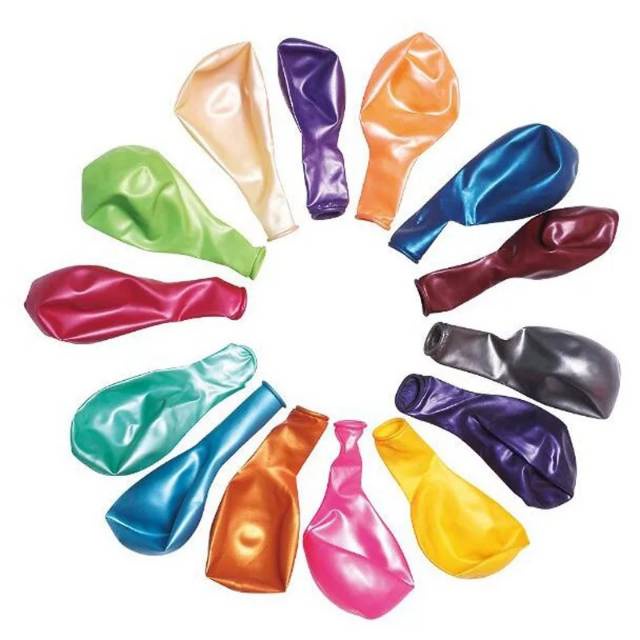 1 pcs Ballon latex metalic / ballon tiup /ballon karet/ ballon pesta ...