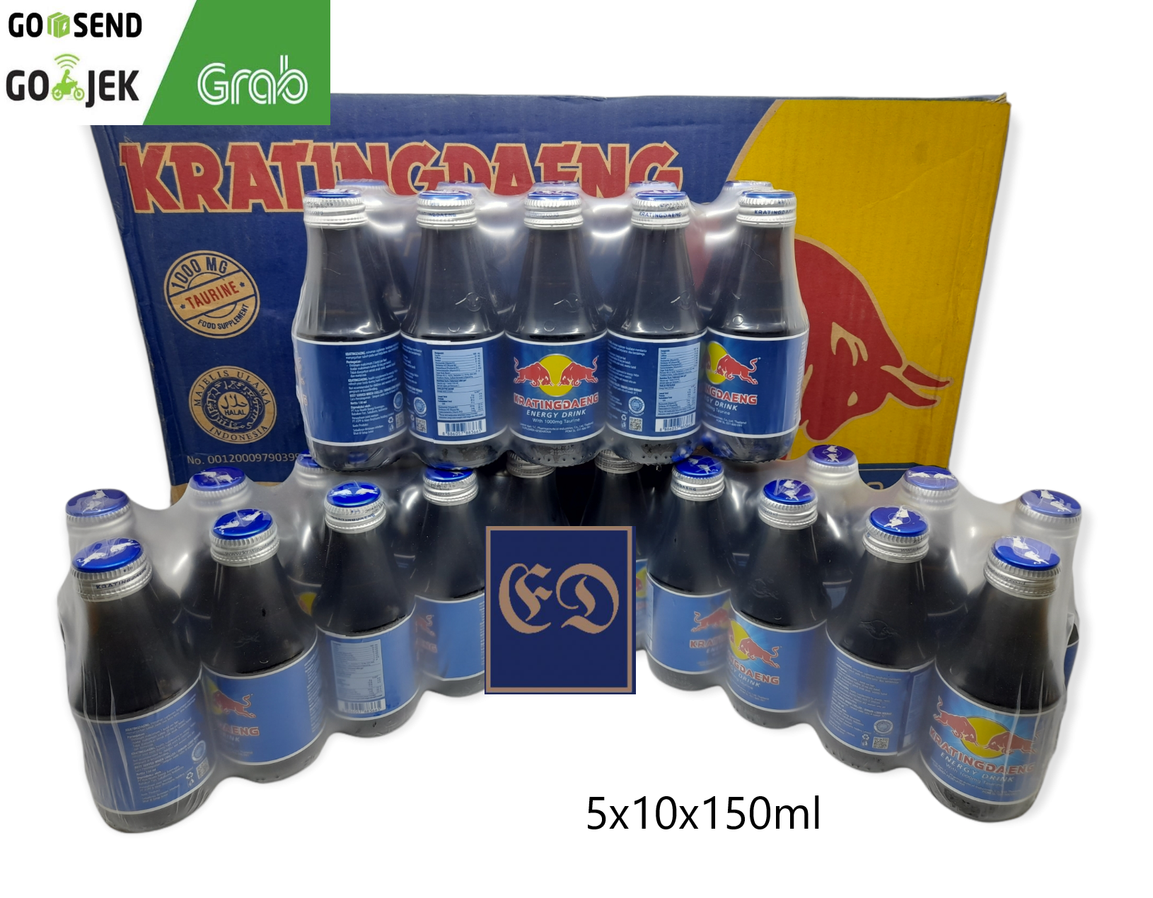 Kratingdaeng Energy Drink 150ml x 50 botol | Lazada Indonesia