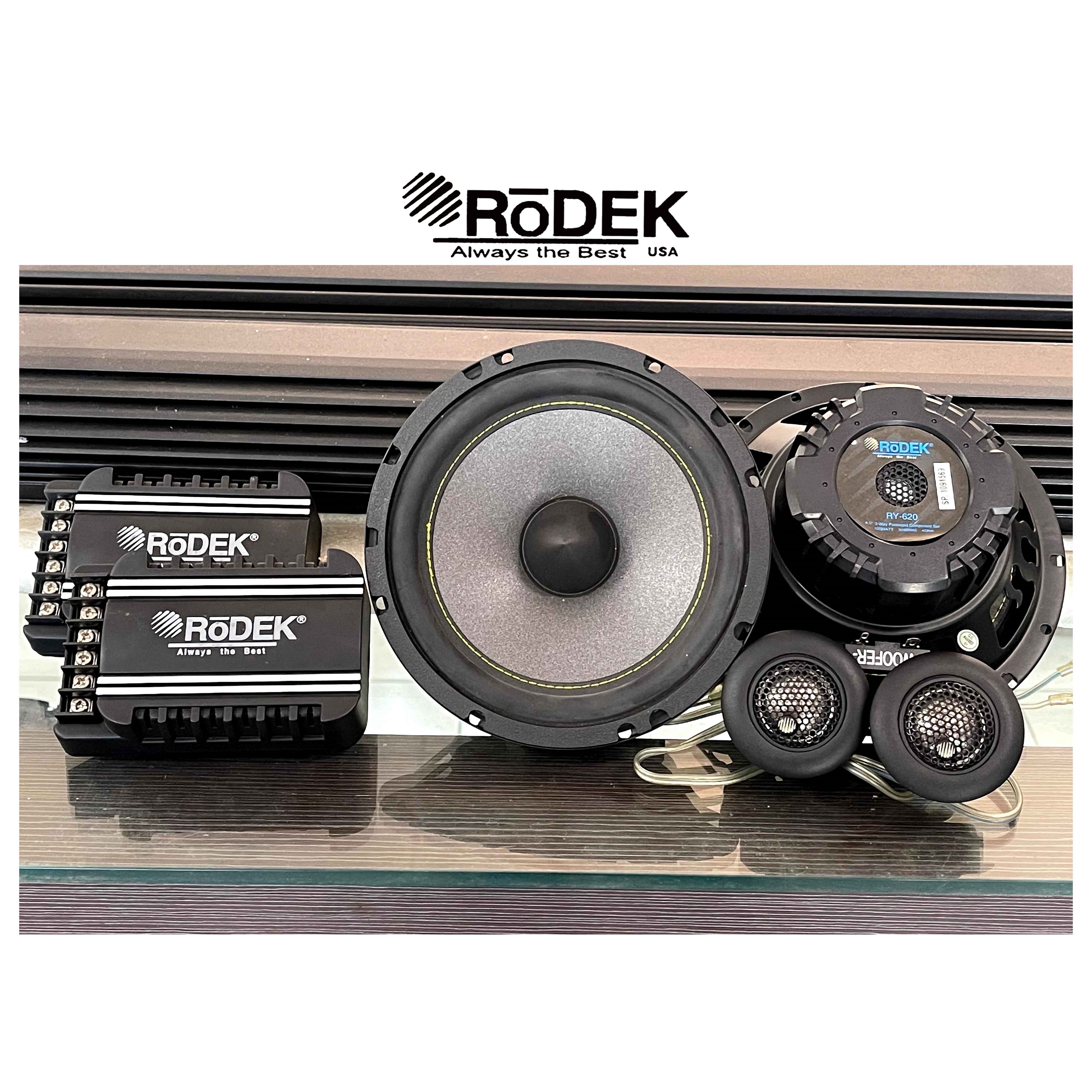 Rodek RY-620 2-Way 6.5 inch Speaker Component Split Set | Lazada Indonesia