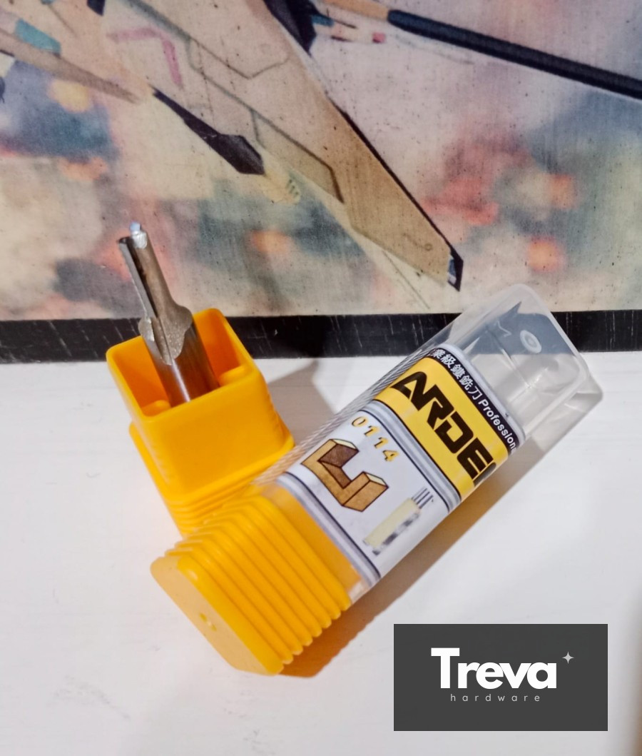 Mata Profil / Mata Router ARDEN Straight Bit 1/4 * 4mm | Lazada Indonesia