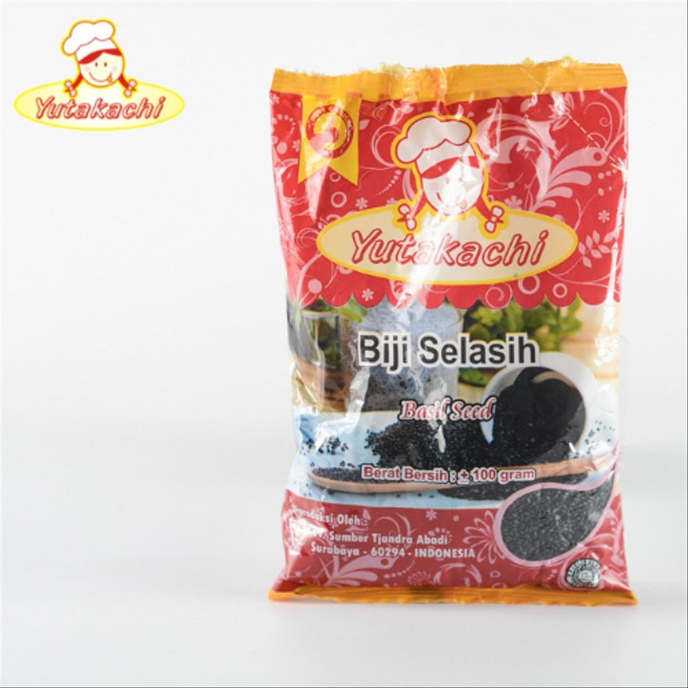Biji Selasih Premium 100gr merk Yutakachi | Lazada Indonesia