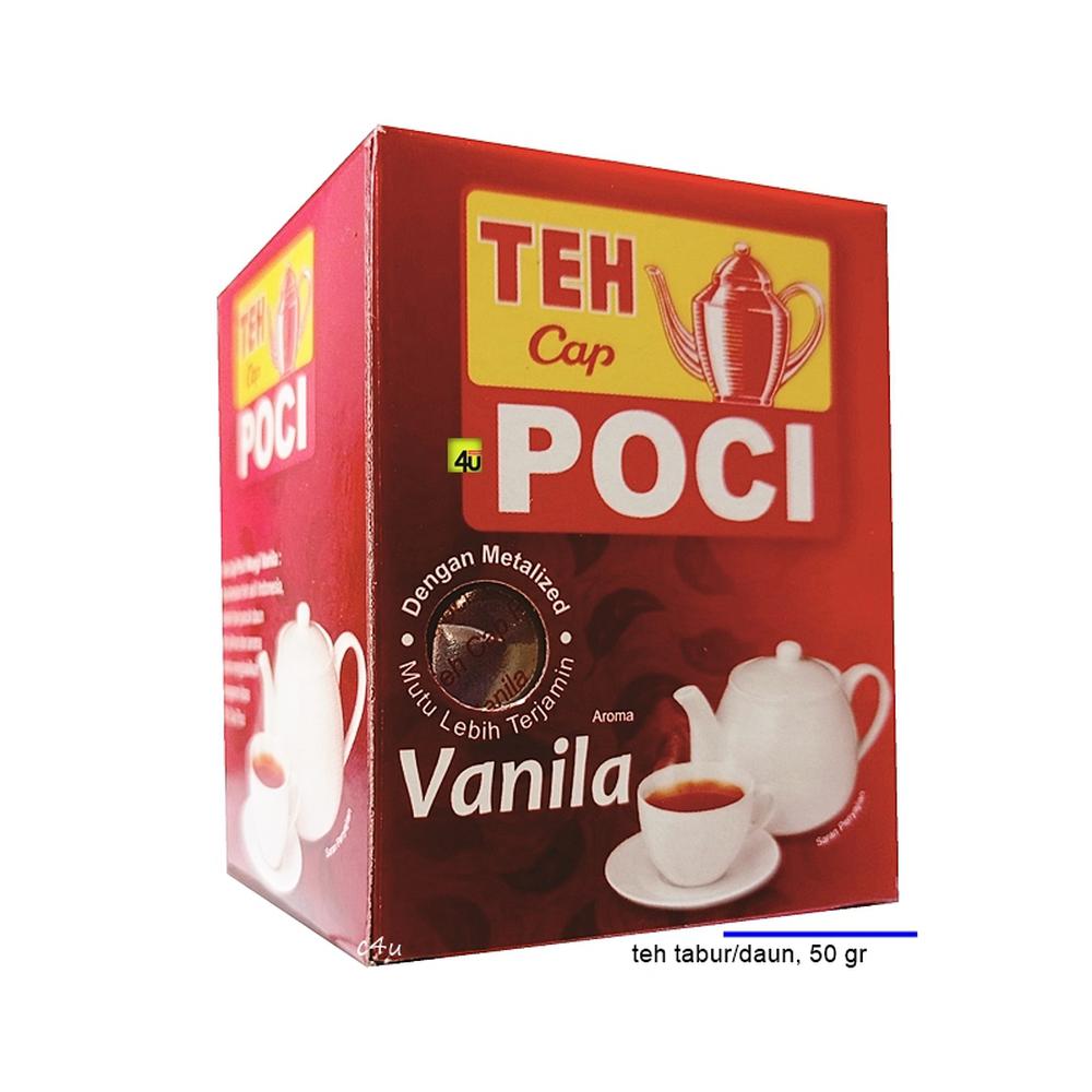 tjm- teh poci vanilla 50gr PCS teh tubruk poci hitam vanila 50 gr ...