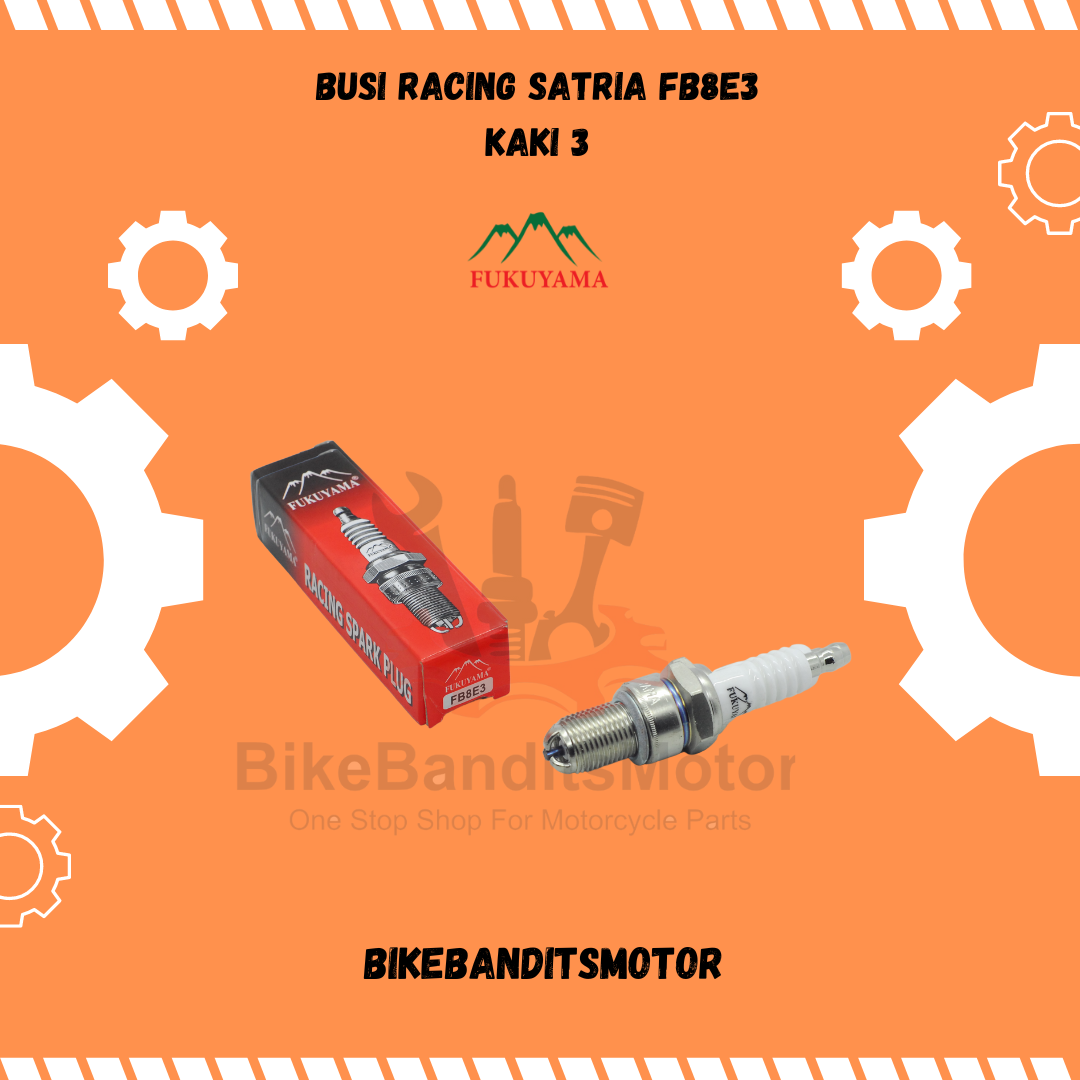 Busi Racing Satria FB8E3 Kaki 3 Fukuyama | Lazada Indonesia