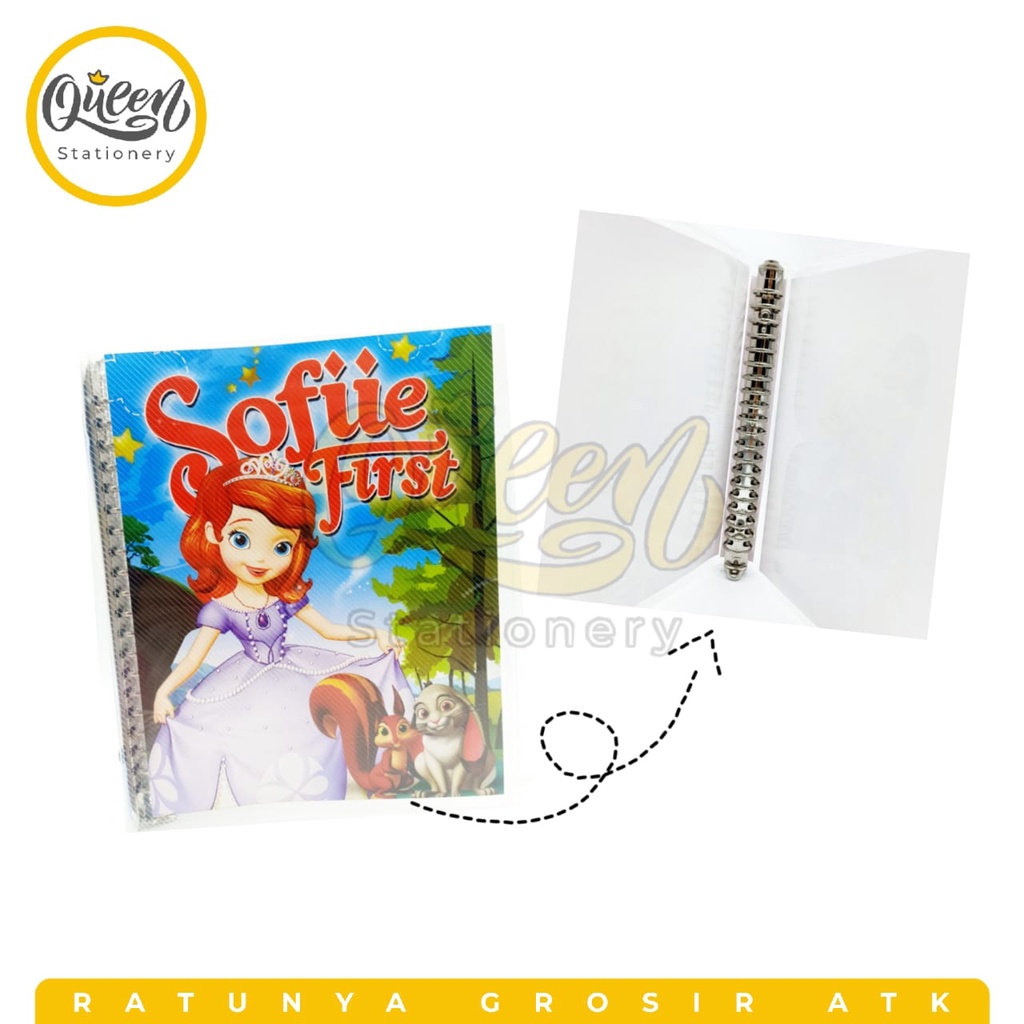 MAP BINDER A5 SLIP JENIA /MAP BINDER BARBIE / MAP BINDER SOFIA / BINDER ...